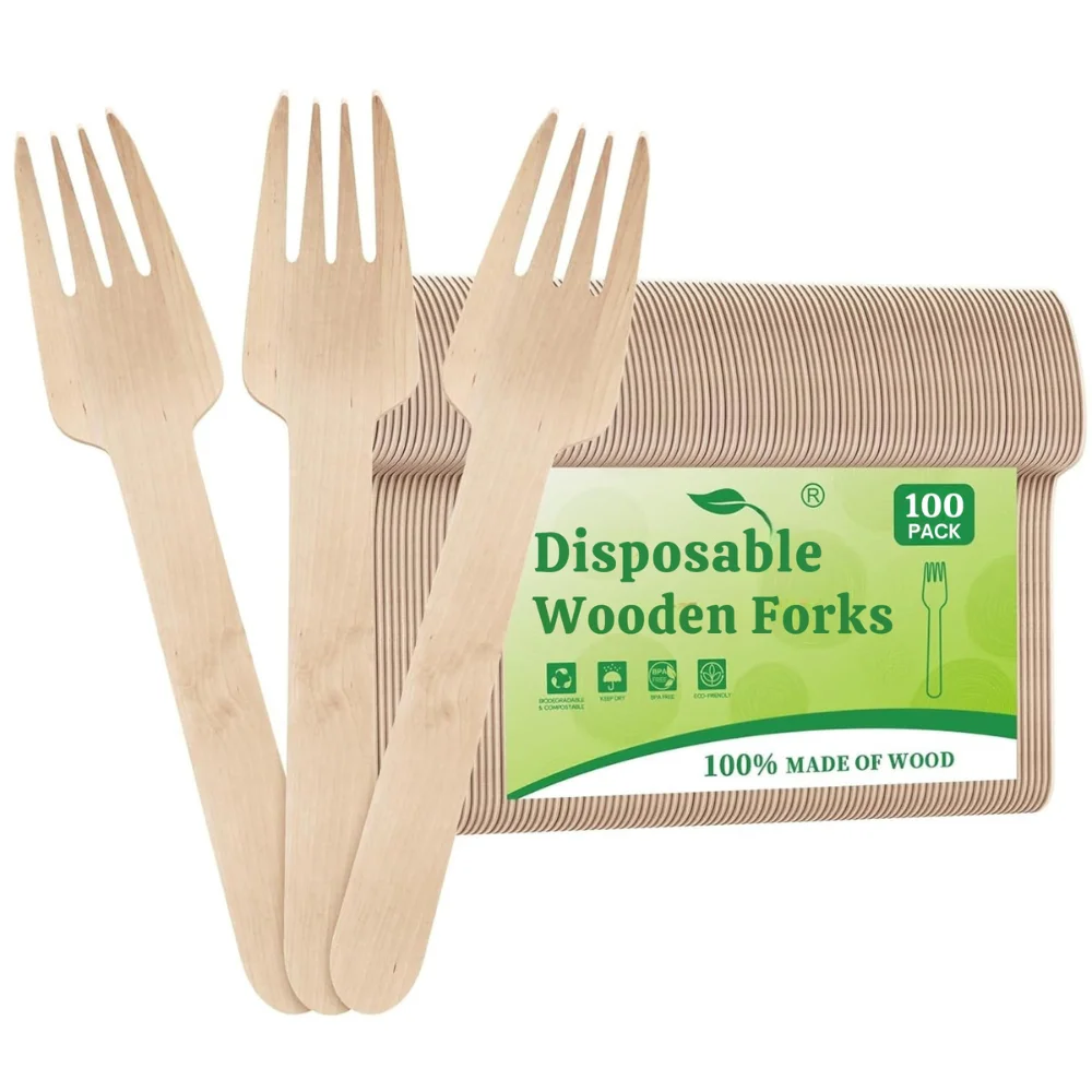 Buy Wooden Forks Disposable In UK | Ask Packaging