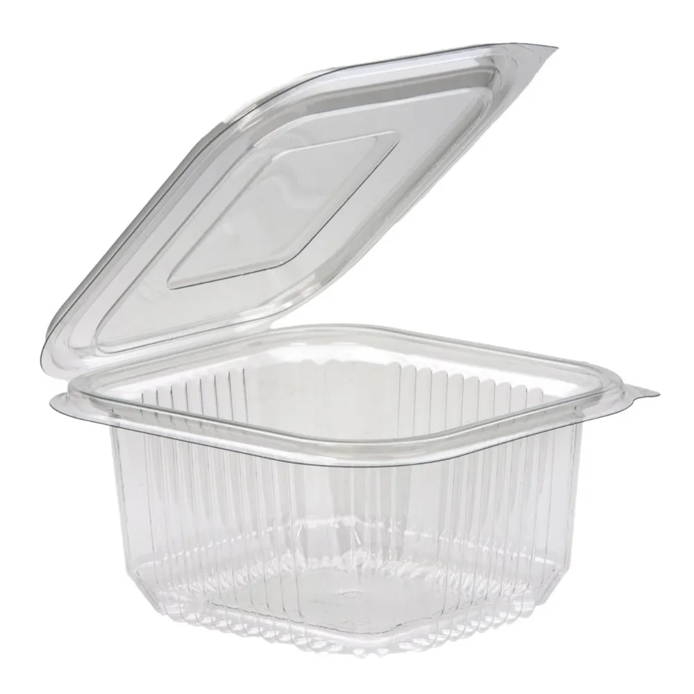 375cc Disposable Salad Hinged Containers UK | Ask Packaging